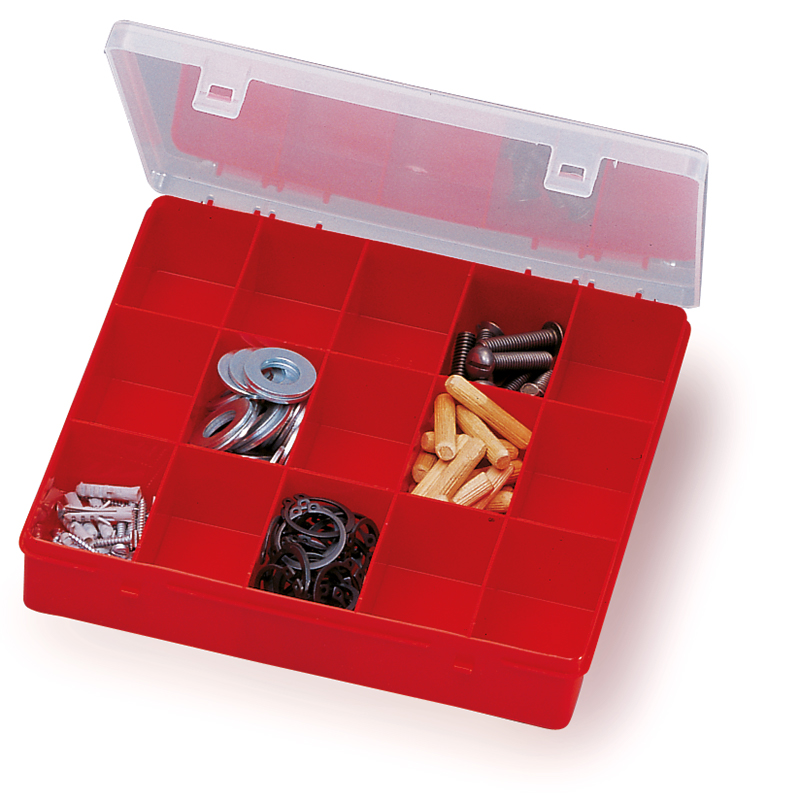 Assortimentsdoos Leeg Tayg - MODEL 33 215X207X42MM 15-VAKS