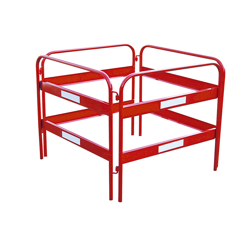 Groenhart - Afzethekken Rood/Wit-Haak/Oog